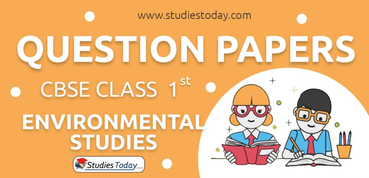 CBSE Class 1 EVS Question Papers with Solutions